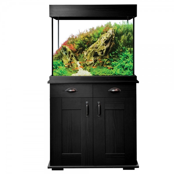 Ensemble Fluval Shaker 168L (Gris ou Noir) - Aquariums et meubles ...